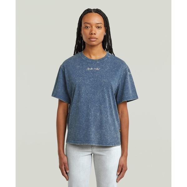 『セール実施中』ZOZO問い合わせ番号:92597813ショップ:G-STAR RAW，ジースター・ロゥブランド:G-STAR，ジースター商品名:WASHED G-SCRIPT T-SHIRT/ヴィンテージライクブランドロゴTシャツカテゴリ...