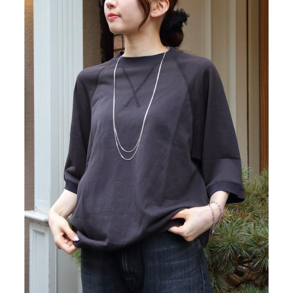 ZOZO問い合わせ番号:92598057ショップ:STEPS，ステップスブランド:THE SHINZONE，ザ　シンゾーン商品名:THE SHINZONE/シンゾーン　シアーハーフスリーブスウェットシャツ　SHEER HALFSLEEVES...