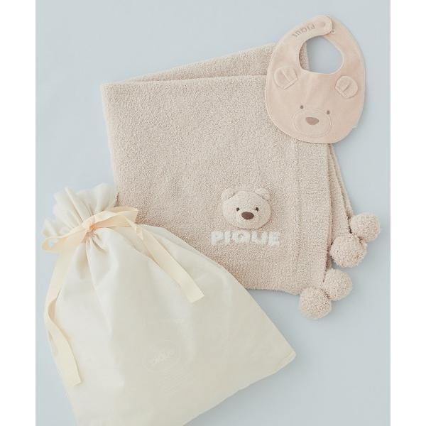 ※このアイテムは返品・交換対象外商品です。ZOZO問い合わせ番号:92598111ショップ:gelato pique，ジェラート　ピケブランド:gelato pique，ジェラートピケ商品名:【ラッピング済み】【BABY】パウダーベアブラン...