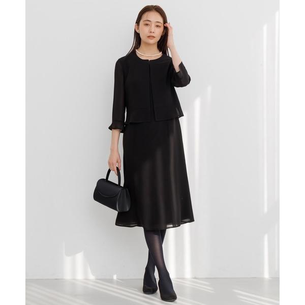 『セール実施中』ZOZO問い合わせ番号:92598338ショップ:form forma，フォルム フォルマブランド:form forma，フォルムフォルマ商品名:【喪服】【洗える】WEB限定 ブラックフォーマルワンピースカテゴリ:ワンピース...