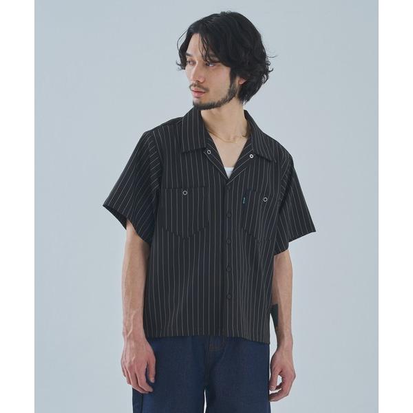 ZOZO問い合わせ番号:92598454ショップ:Noen，ノエンブランド:Noen，ノエン商品名:オープンカラーワークシャツカテゴリ:トップス>シャツ/ブラウスブランド品番:25SS07AAAB126N素材:ポリエステル=95% ポ...