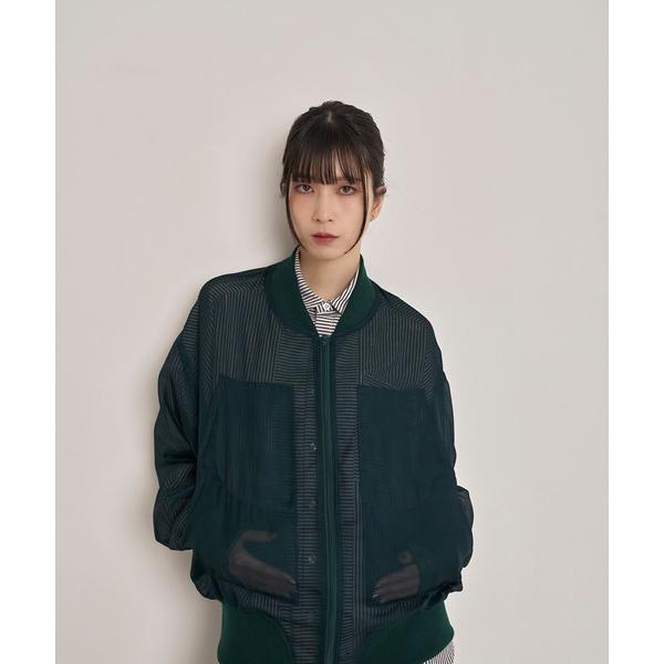 『タイムセール実施中』ZOZO問い合わせ番号:92630352ショップ:Jammin.，ジャミン ドットブランド:Nora Lily，ノラリリー商品名:【Nora Lily】See-through Mesh MA-1カテゴリ:ジャケット/ア...