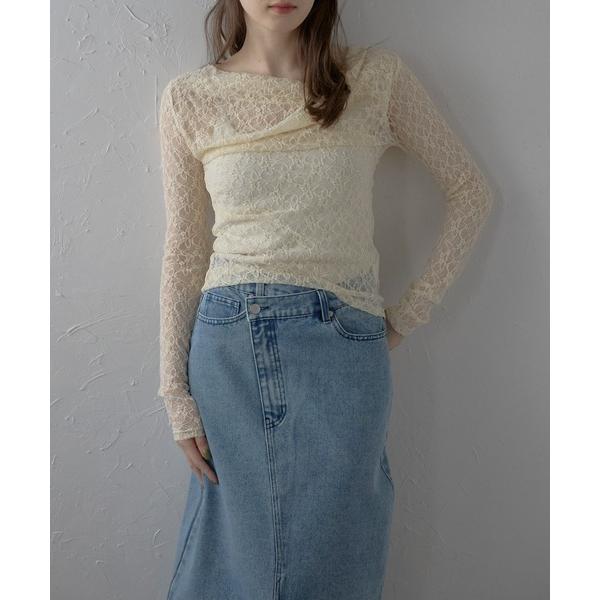 『タイムセール実施中』ZOZO問い合わせ番号:92631211ショップ:Bonjour Sagan，ボンジュールサガンブランド:MINERTE，ミネルテ，Bonjour Sagan，ボンジュールサガン商品名:【MINERTE】 lace d...