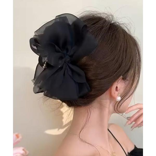 『タイムセール実施中』ZOZO問い合わせ番号:92632371ショップ:RiNc，リンクブランド:ammy.，エイミードット商品名:【 ammy. / エイミードット 】 チュール ヘアクリップカテゴリ:ヘアアクセサリー>バレッタ/ヘ...