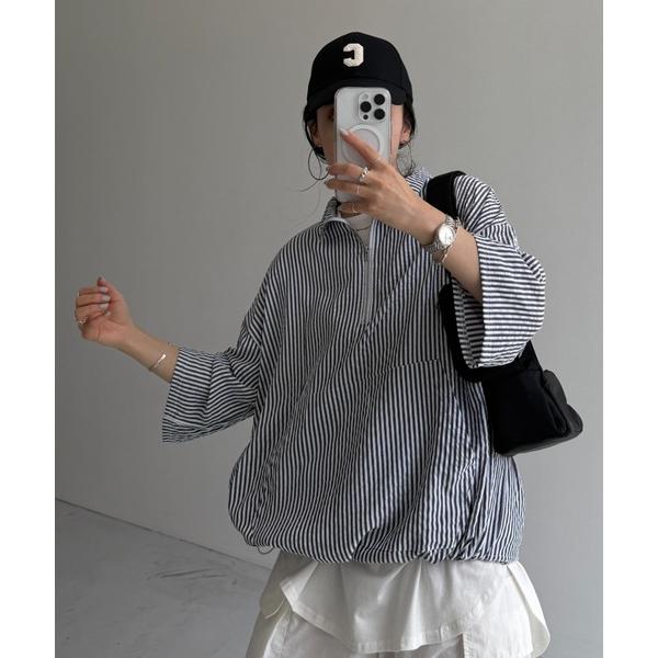 ZOZO問い合わせ番号:92632395ショップ:properson，プロパーソンブランド:wee9s，ウィークス商品名:over size half zip holiday PO / オーバーサイズハーフジップホリデープルオーバーカテゴリ...