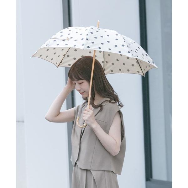 ZOZO問い合わせ番号:92633478ショップ:URBAN RESEARCH，アーバンリサーチブランド:SMELLY，スメリー商品名:because　ドットバンブー長傘カテゴリ:ファッション雑貨>長傘ブランド品番:B941232-S...