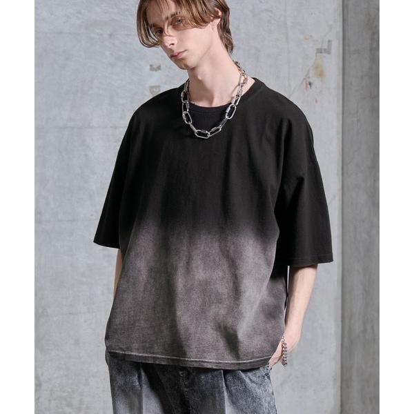 ZOZO問い合わせ番号:92650155ショップ:EMMA CLOTHES，エマ クローズブランド:SERACE，セラス商品名:【SERACE】Vintage design loose gradation t-shirt / ヴィンテージデ...