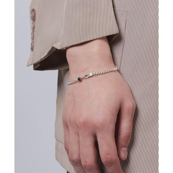 ZOZO問い合わせ番号:92664402ショップ:COMMON WARE，コモンウェアブランド:HERGO，ハーゴ，COMMON WARE，コモンウェアー商品名:NP:HERGO ROUND CUT BRACELET SAPPHIRE SV...