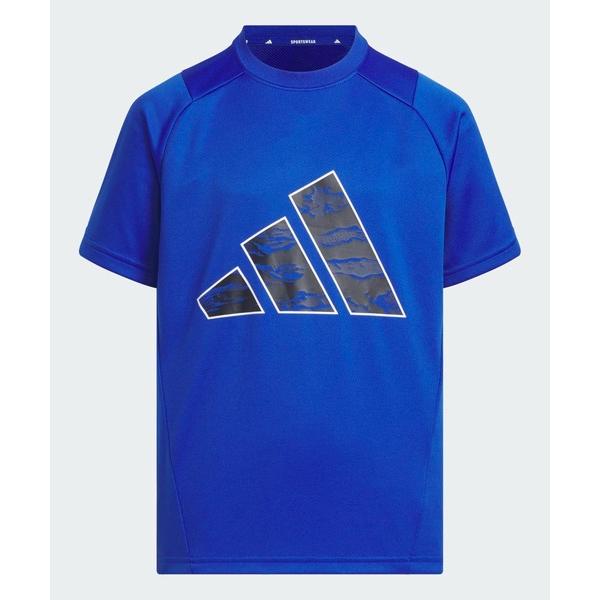 『タイムセール実施中』ZOZO問い合わせ番号:92664633ショップ:adidas，アディダスブランド:adidas，アディダス商品名:キッズ エッセンシャルズ 3バー カモ柄 半袖Tシャツ / アディダス adidasカテゴリ:トップス...