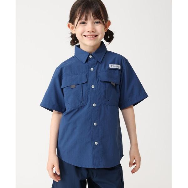 ZOZO問い合わせ番号:92664662ショップ:Columbia，コロンビアブランド:Columbia，コロンビア商品名:Columbia／【KIDS】バハマIIショート スリーブシャツ／コロンビア／キッズ／UVカット／半袖シャツ／背面ベ...
