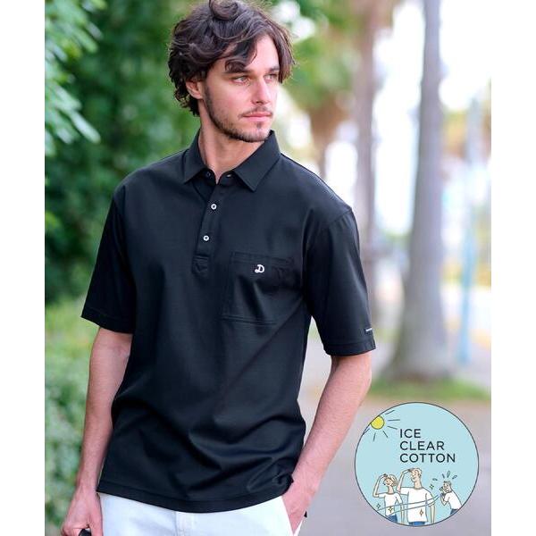 『セール実施中』ZOZO問い合わせ番号:92668852ショップ:DRESSTERIOR，ドレステリアブランド:DRESSTERIOR，ドレステリア商品名:【接触冷感/抗菌防臭/消臭】ICE CLEAR COTTON オーバーフィットポロシ...