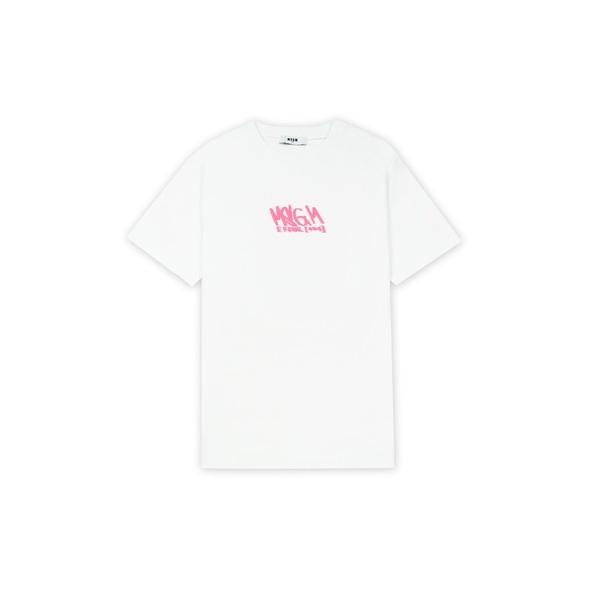 『セール実施中』ZOZO問い合わせ番号:92668922ショップ:MSGM，エムエスジーエムブランド:MSGM KIDS，エムエスジーエムキッズ，MSGM，エムエスジーエム商品名:MSGM ERROR［404］ネオンプリント Tシャツカテゴ...