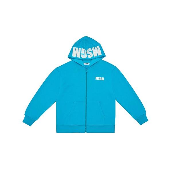 『セール実施中』ZOZO問い合わせ番号:92668924ショップ:MSGM，エムエスジーエムブランド:MSGM KIDS，エムエスジーエムキッズ，MSGM，エムエスジーエム商品名:【NEW】フードロゴ ジップアップパーカーカテゴリ:トップス...
