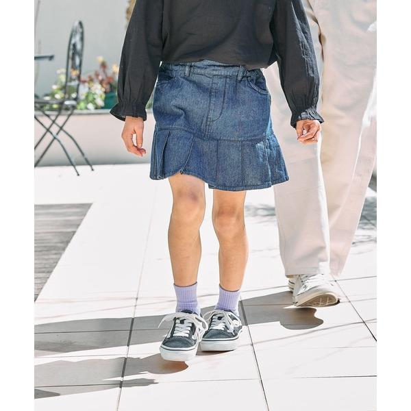 『タイムセール実施中』ZOZO問い合わせ番号:92668966ショップ:FOUND GOOD，ファウンド グッドブランド:FOUND GOOD，ファウンドグッド商品名:G/デニムプリーツSKカテゴリ:スカート>スカートブランド品番:3...