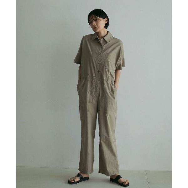 『セール実施中』ZOZO問い合わせ番号:92699537ショップ:anuke，アンヌークブランド:anuke，アンヌーク商品名:Halfsleeve Shirts Combinaisonカテゴリ:オールインワン・サロペット>つなぎ/オ...
