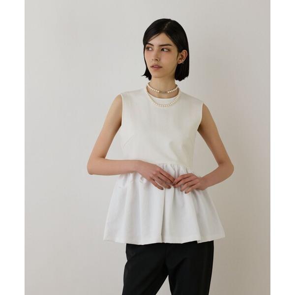 『タイムセール実施中』ZOZO問い合わせ番号:92700408ショップ:GRACE CONTINENTAL，グレースコンチネンタルブランド:GRACE CONTINENTAL，グレースコンチネンタル商品名:タフタペプラムトップカテゴリ:トッ...