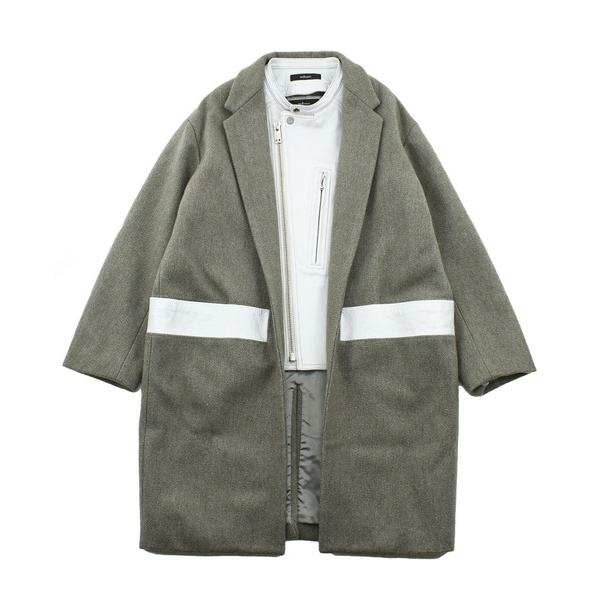 ZOZO問い合わせ番号:92713649ショップ:LABORATORY R，ラボラトリーアールブランド:blackmeans，ブラックミーンズ，LABORATORY R，ラボラトリーアール商品名:blackemeans レイヤードコートカテ...