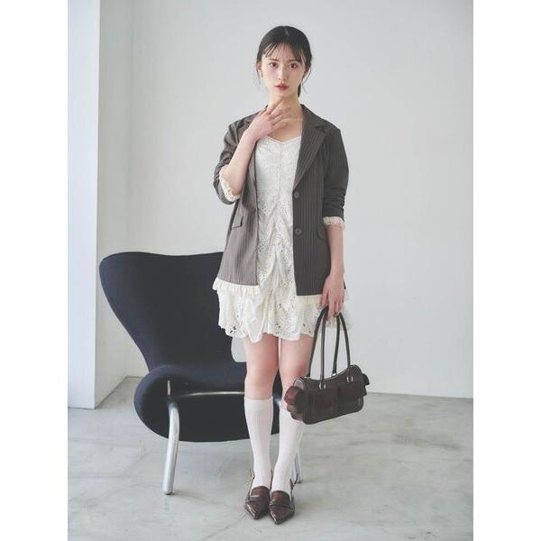 『セール実施中』ZOZO問い合わせ番号:92731114ショップ:dazzlin，ダズリンブランド:dazzlin，ダズリン商品名:フリルジャケットカテゴリ:ジャケット/アウター>テーラードジャケットブランド品番:6325201001...