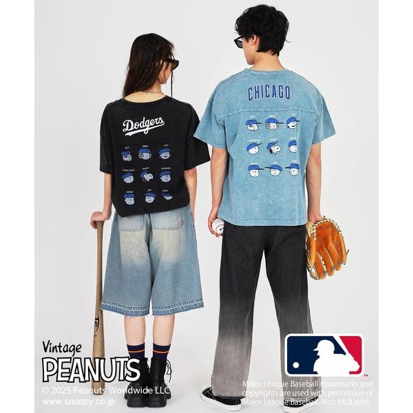 ZOZO問い合わせ番号:92731547ショップ:DOUBLE NAME，ダブルネームブランド:DOUBLE NAME，ダブルネーム，MLB，メジャーリーグベースボール，PEANUTS，ピーナッツ商品名:MLB×PEANUTSコラボ POP...