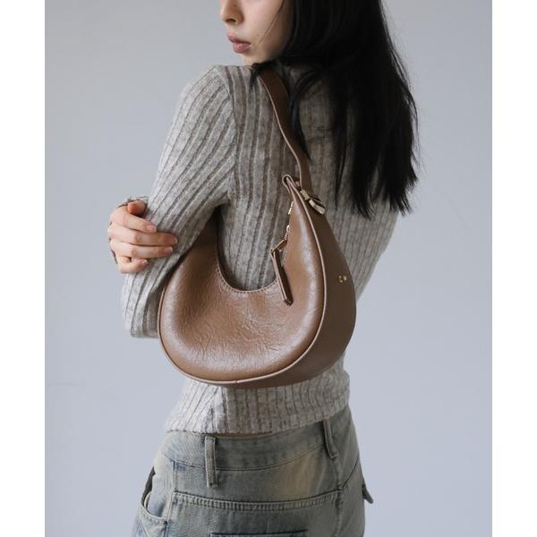 『タイムセール実施中』ZOZO問い合わせ番号:92732133ショップ:Ulysses，ユリシスブランド:Ulysses，ユリシス商品名:ハーフムーンハンドバッグカテゴリ:バッグ>ハンドバッグブランド品番:DDS25S1007素材:P...