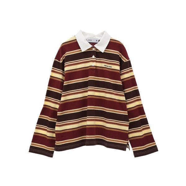 『セール実施中』ZOZO問い合わせ番号:92732629ショップ:CONVERSE TOKYO，コンバーストウキョウブランド:CONVERSE TOKYO，コンバーストウキョウ商品名:MULTI BORDER RUGGER TEEカテゴリ:...