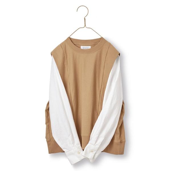 ZOZO問い合わせ番号:92732718ショップ:FELISSIMO，フェリシモブランド:Sunny clouds，サニークラウズ商品名:サニークラウズ　着合わせ風トップス〈レディース〉カテゴリ:トップス>その他トップスブランド品番:...