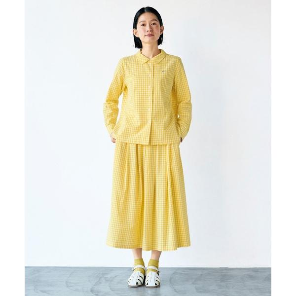 『タイムセール実施中』ZOZO問い合わせ番号:92732745ショップ:FELISSIMO，フェリシモブランド:Sunny clouds，サニークラウズ商品名:サニークラウズ　ｆｅａｔ．　ｂｏｎｐｏｎ　ｐｏｎさんのしあわせの黄色いギンガムセ...