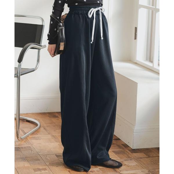 『タイムセール実施中』ZOZO問い合わせ番号:92732836ショップ:kobelettuce，コウベレタスブランド:KOBE LETTUCE，コウベレタス商品名:切りっぱなしスウェットワイドパンツカテゴリ:パンツ>スウェットパンツブ...