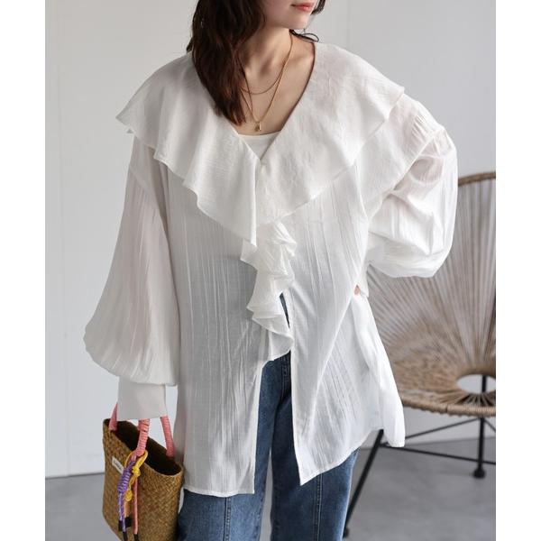 『タイムセール実施中』ZOZO問い合わせ番号:92733783ショップ:Bonjour Sagan，ボンジュールサガンブランド:ap retro，アプレトロ，Bonjour Sagan，ボンジュールサガン商品名:ビックカラーラッフルフリルブ...