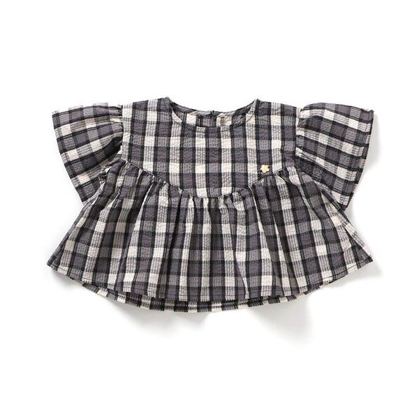 『セール実施中』ZOZO問い合わせ番号:92764620ショップ:F.O.Online Store，エフオーオンラインストアブランド:BREEZE，ブリーズ商品名:【リンク/ジュニア対応】フリルチェックチュニックカテゴリ:ワンピース/ドレス...