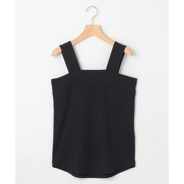 ZOZO問い合わせ番号:92765319ショップ:組曲，クミキョクブランド:組曲，クミキョク商品名:スクエアタンクカテゴリ:トップス>タンクトップブランド品番:KKW2GM0534素材:アイボリー系/ブラック系/モカブラウン系：綿:9...