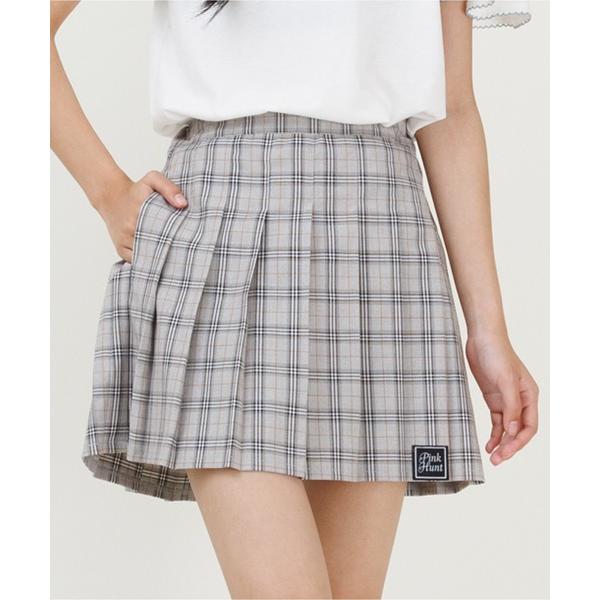 『タイムセール実施中』ZOZO問い合わせ番号:92765751ショップ:BABYDOLL，ベビードールブランド:PINKHUNT，ピンクハント商品名:PINKHUNT ピンクハント チェックプリーツスカート 0669K （トップス別売り）カ...