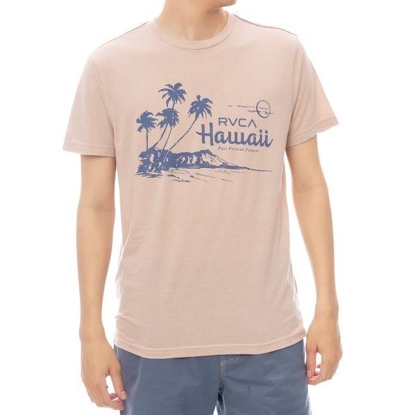 『セール実施中』ZOZO問い合わせ番号:92766271ショップ:BOARDRIDERS，ボードライダーズブランド:RVCA，ルーカ商品名:RVCA メンズ LUAU VISTA SS Tシャツ 【2025年春夏モデル】/ルーカフロントプリ...