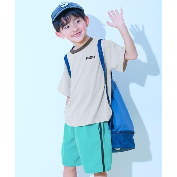 『タイムセール実施中』※このアイテムは返品・交換対象外商品です。ZOZO問い合わせ番号:92766678ショップ:devirock，デビロックブランド:devirock，デビロック商品名:UVカット ラッシュTシャツ＆ラインサーフパンツ セ...