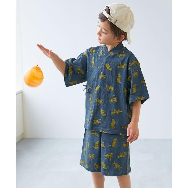 ZOZO問い合わせ番号:92766727ショップ:devirock，デビロックブランド:devirock，デビロック商品名:すぽっと着られる 着心地やわらか 総柄プリント おやすみ甚平カテゴリ:水着/着物・浴衣>浴衣ブランド品番:18...