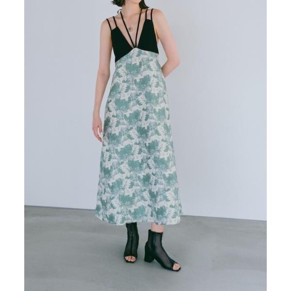 『タイムセール実施中』ZOZO問い合わせ番号:92766887ショップ:MARTE，マルテブランド:sahara，サハラ商品名:Design Strap Jacquard Dress/デザインストラップジャガードドレスカテゴリ:ワンピース/...