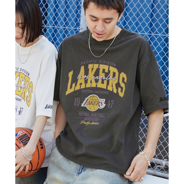 ZOZO問い合わせ番号:92766985ショップ:EMMA CLOTHES，エマ クローズブランド:NBA，エヌビーエー，EMMA CLOTHES，エマクローズ商品名:NBA/エヌビーエー 別注 ロゴ刺繍/プリント ピグメント加工ビッグシル...