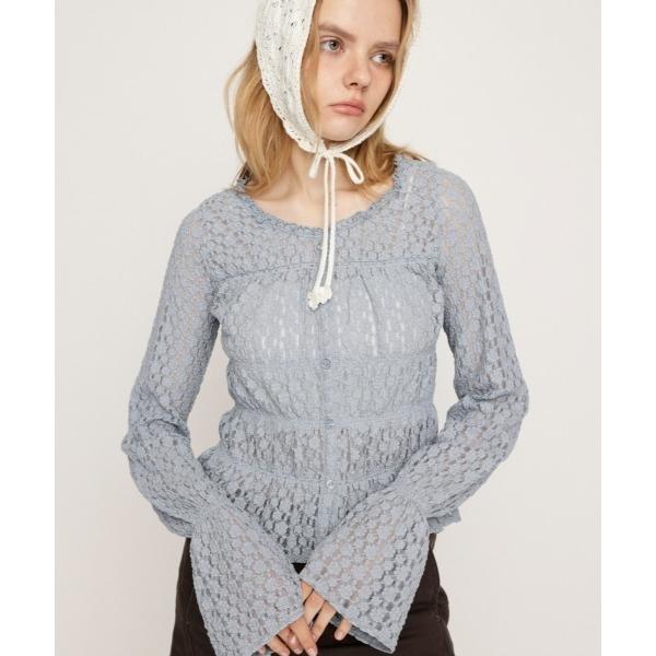 『セール実施中』ZOZO問い合わせ番号:92767030ショップ:SLY，スライブランド:SLY，スライ商品名:PUFFY SHIRRING CUT TOPS パフィー シャーリング カット トップス 秋服 春服カテゴリ:トップス>シ...