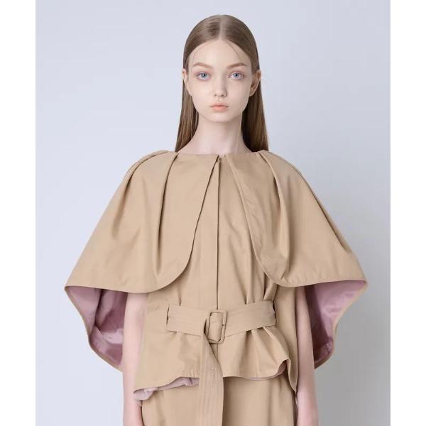 ZOZO問い合わせ番号:92768427ショップ:Seivson，セイヴソンブランド:Seivson，セイヴソン商品名:【 Seivson X るー：雲の夢 】Cloud 3D-Cut Cape Coatカテゴリ:ジャケット/アウター&gt...