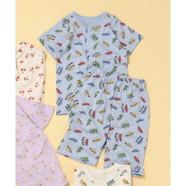 『セール実施中』ZOZO問い合わせ番号:92769492ショップ:F.O.Online Store，エフオーオンラインストアブランド:BREEZE，ブリーズ商品名:【ジュニア対応】車柄前開き 半袖パジャマカテゴリ:ルームウェア>ルーム...