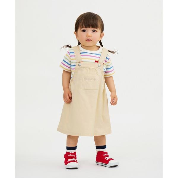 ZOZO問い合わせ番号:92770460ショップ:MIKI HOUSE，ミキハウスブランド:MIKI HOUSE，ミキハウス商品名:【WEB限定】ジャンパースカートカテゴリ:ワンピース/ドレス>ジャンパースカートブランド品番:10-1...