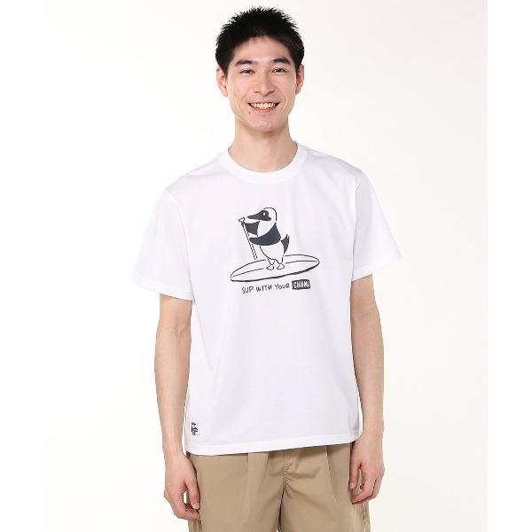 『セール実施中』ZOZO問い合わせ番号:92770604ショップ:ムラサキスポーツ，ムラサキスポーツブランド:CHUMS，チャムス，ムラサキスポーツ，ムラサキスポーツ商品名:CHUMS/チャムス サップ/ドライTシャツ/UVケア CH11-...