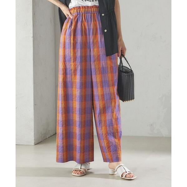 『セール実施中』ZOZO問い合わせ番号:92770750ショップ:SHIPS for women，シップス フォー ウィメンブランド:SHIPS，シップス商品名:〈手洗い可能〉DEVEAUX マドラス チェック ギャザー パンツカテゴリ:パ...