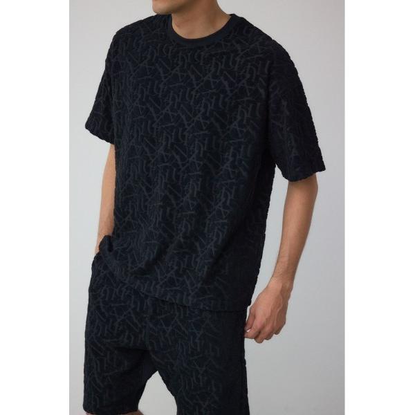 『セール実施中』ZOZO問い合わせ番号:92771052ショップ:AZUL BY MOUSSY，アズールバイマウジーブランド:AZUL BY MOUSSY，アズールバイマウジー商品名:総柄パイルジャガードトップスカテゴリ:トップス>T...