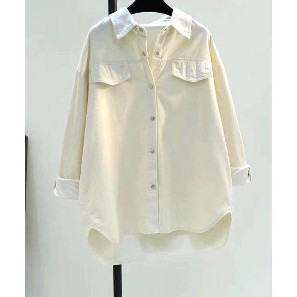 『タイムセール実施中』ZOZO問い合わせ番号:92771422ショップ:Ada.，エイダブランド:maison de LATIR，メゾンドラティール商品名:「着るたびに好きになる、やわらかコーデュロイ。」コーデュロイ襟付きシャツカテゴリ:ト...