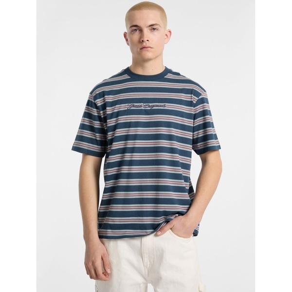 『タイムセール実施中』ZOZO問い合わせ番号:92771458ショップ:GUESS，ゲスブランド:Guess，ゲス商品名:GUESS Originals Horizontal Stripe Tee 半袖Tシャツカテゴリ:トップス>Tシ...