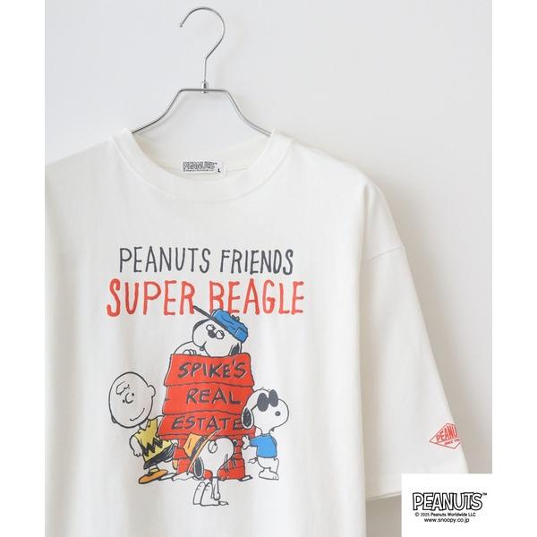 『タイムセール実施中』ZOZO問い合わせ番号:92772097ショップ:FUNALIVE，ファンアライブブランド:PEANUTS，ピーナッツ，FUNALIVE，ファンアライブ商品名:PEANUTS集合柄プリントヘビーウエイトドロップショルダ...