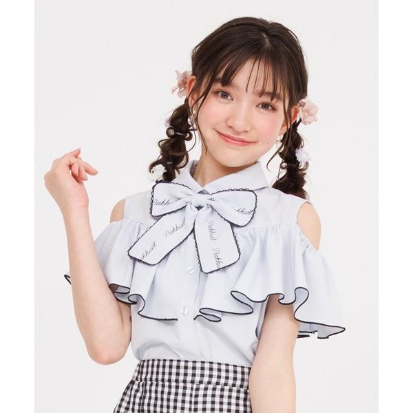 ZOZO問い合わせ番号:92772277ショップ:BABYDOLL，ベビードールブランド:PINKHUNT，ピンクハント商品名:PINKHUNT ピンクハント フリルスリーブ シャツ 0553Kカテゴリ:トップス>シャツ/ブラウスブラ...
