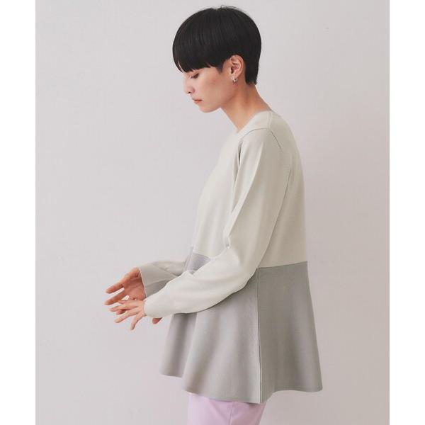 『セール実施中』ZOZO問い合わせ番号:92772982ショップ:OPAQUE.CLIP，オペークドットクリップブランド:OPAQUE.CLIP，オペークドットクリップ商品名:配色ペプラムニット【洗濯機洗い可／抗ピル】カテゴリ:トップス&g...