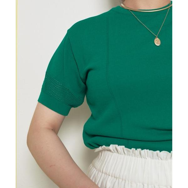 『セール実施中』ZOZO問い合わせ番号:92773319ショップ:LHELBIE，レルビエブランド:Palm Riche，ポームリシュ商品名:シンプルサマーニットトプッスカテゴリ:トップス>Tシャツ/カットソーブランド品番:32518...